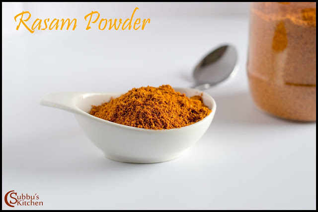 Podi Recipes - Subbus Kitchen
