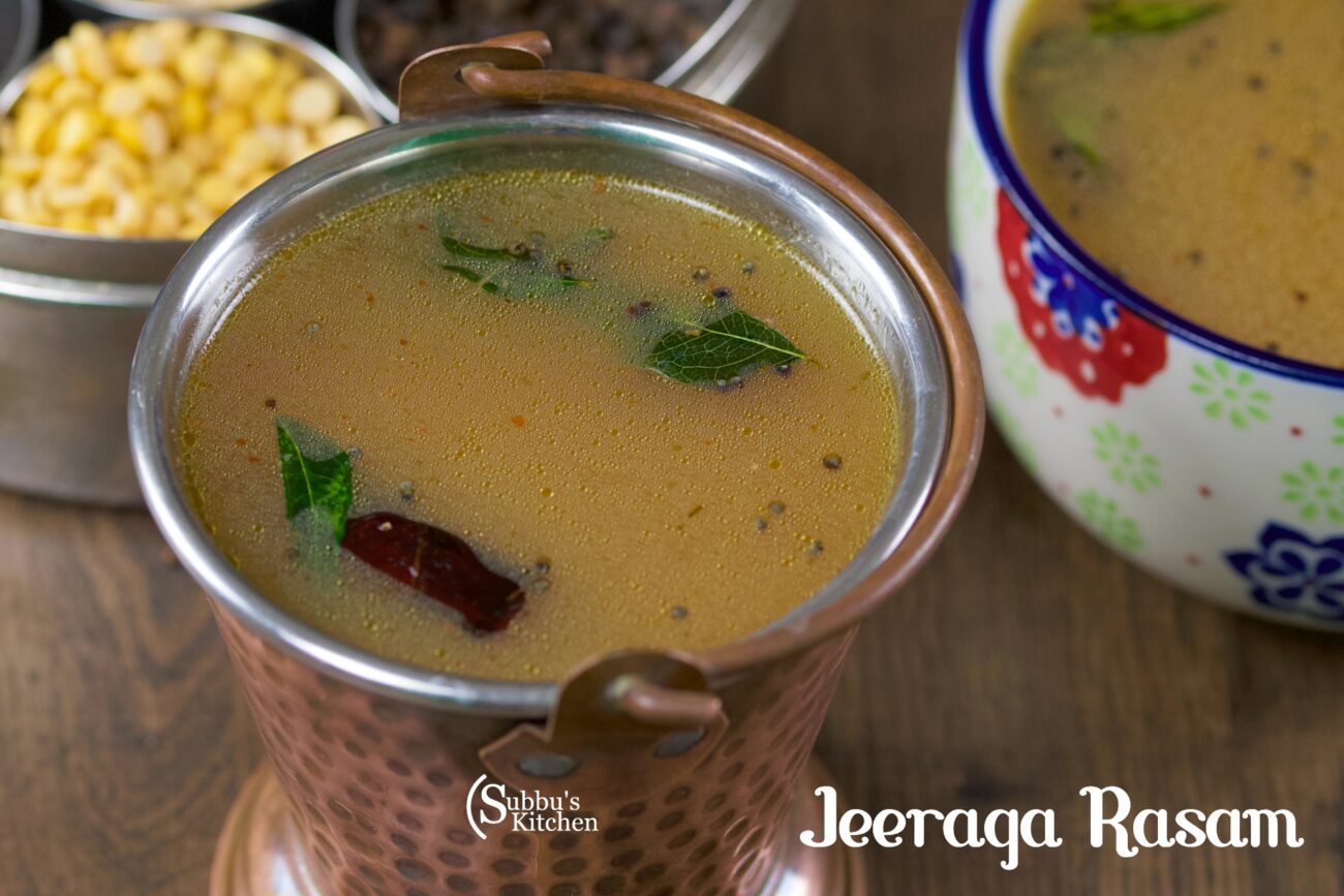 Jeeraga Rasam | Jeera Rasam | Cumin Seeds Rasam - Subbus Kitchen