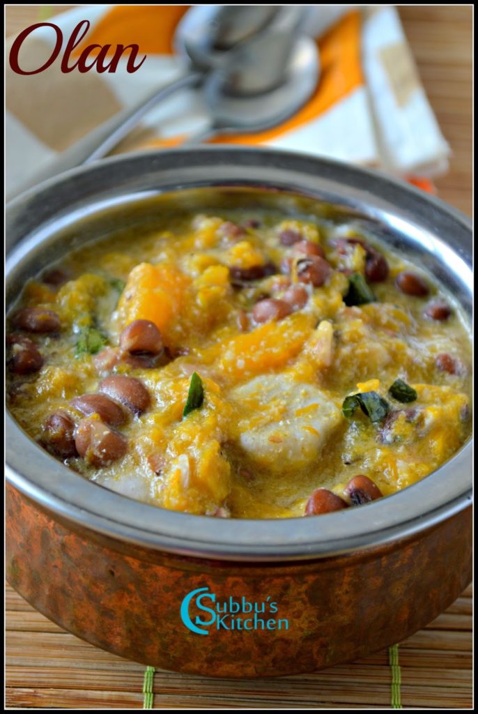 Oolan Recipe - Subbus Kitchen