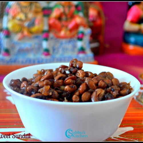 Sweet Sundal | Mixed Dal Sweet Sundal - Subbus Kitchen