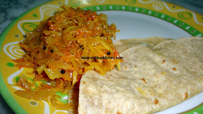 Vegetable Subji - Subbus Kitchen