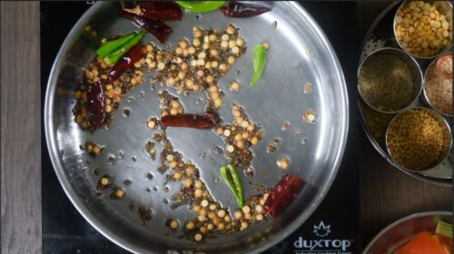 Thalicha Sambar Recipe | Milagai Killi Pota Sambar - Subbus Kitchen