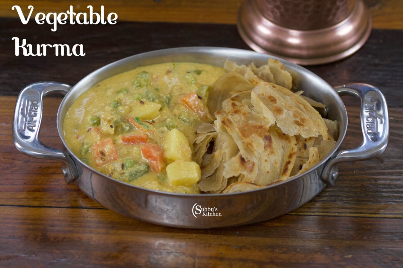 Idiappa Kurma | Parotta Kurma | Restaurant Style Vegetable Kurma ...