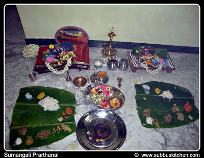 Sumangali Prarthanai - Subbus Kitchen