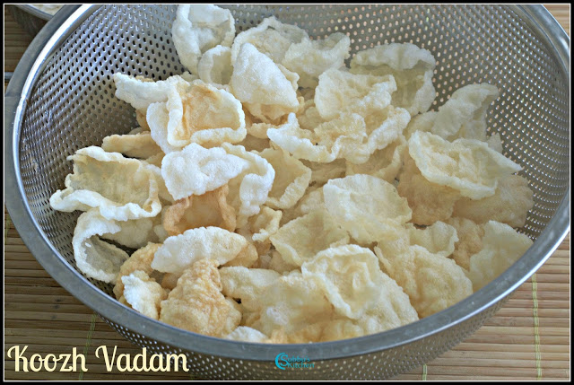 Kuzh Vadam - Subbus Kitchen