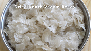 Kuzh Vadam - Subbus Kitchen