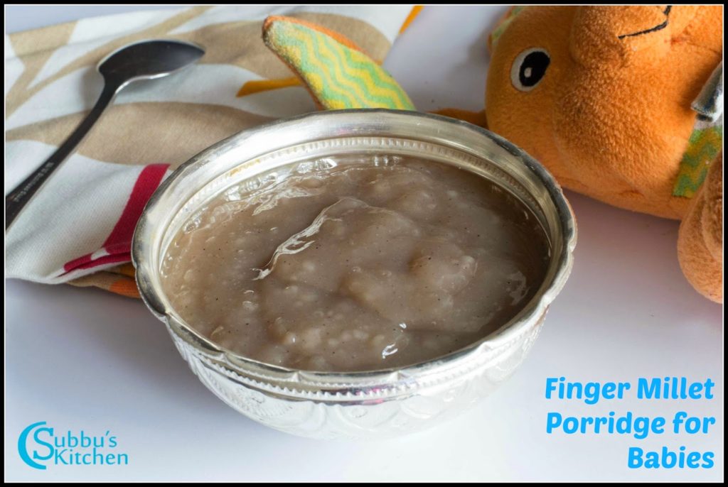 Ragi Porridge | Kezhvaragu Kanji | Finger Millet Porridge for Toddlers ...