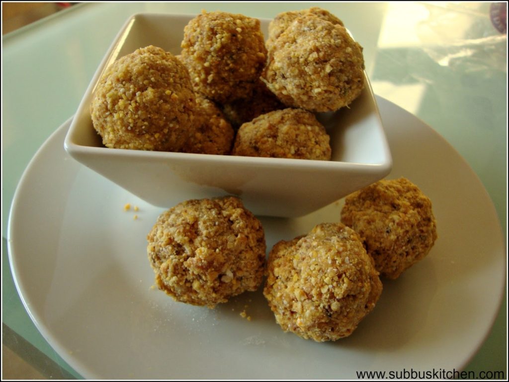 Porulvilangai Urundai(Porivilangai Urundai) - Subbus Kitchen