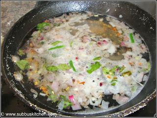 Rava Upma | Uppuma - Subbus Kitchen