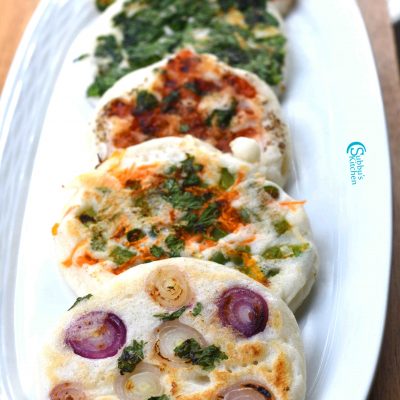 Variety Uthappam | Mini Uttapam Recipe | Uttapam | 5+ Utappam - Subbus ...