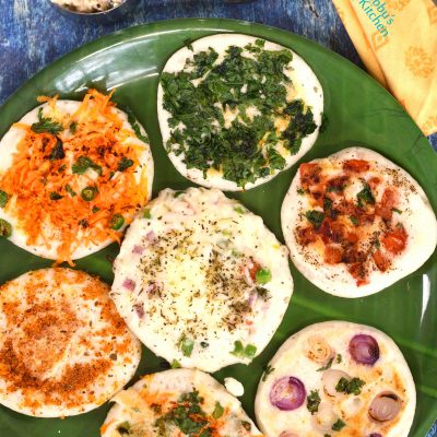 Variety Uthappam | Mini Uttapam Recipe | Uttapam | 5+ Utappam - Subbus ...
