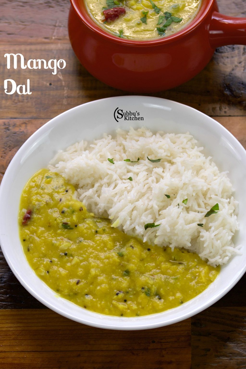 Mango Dal | Mamidikaya Pappu Recipe - Subbus Kitchen