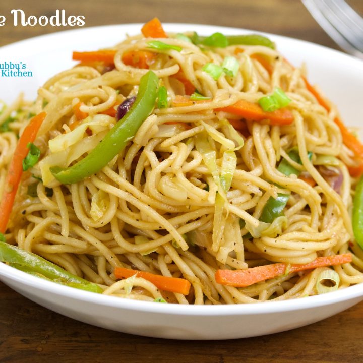 Vegetable Noodles | Veg Hakka Noodles - Subbus Kitchen