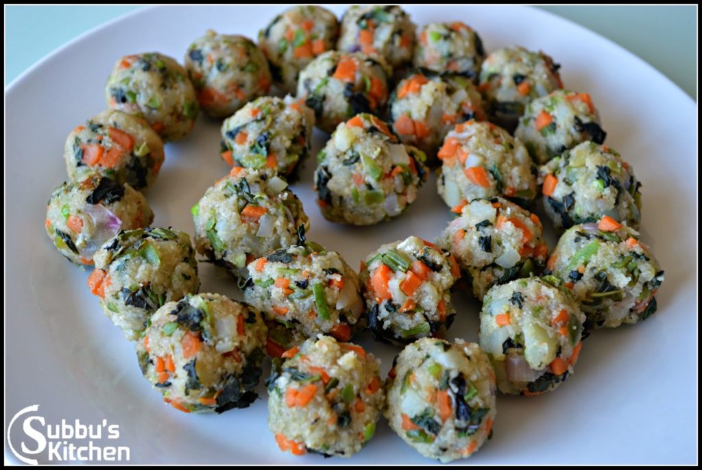 Veggie Pops | Crispy Vegetable Dumplings - Subbus Kitchen