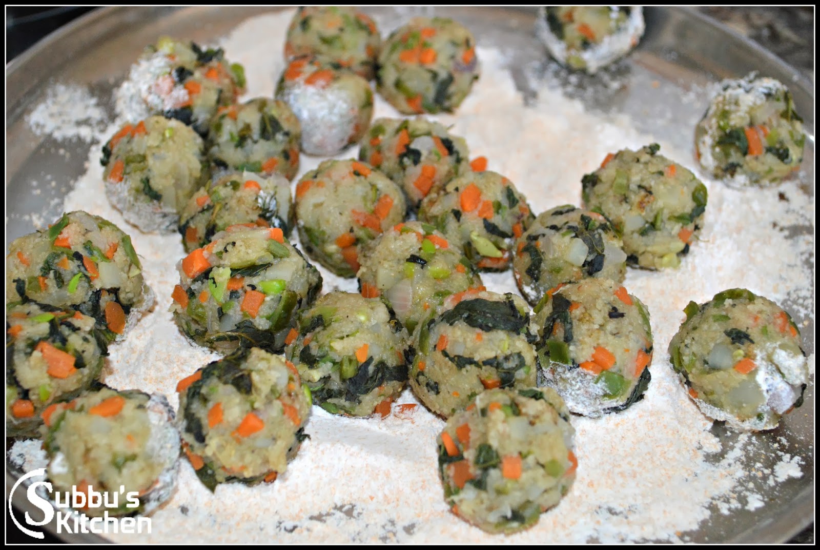 Veggie Pops | Crispy Vegetable Dumplings - Subbus Kitchen