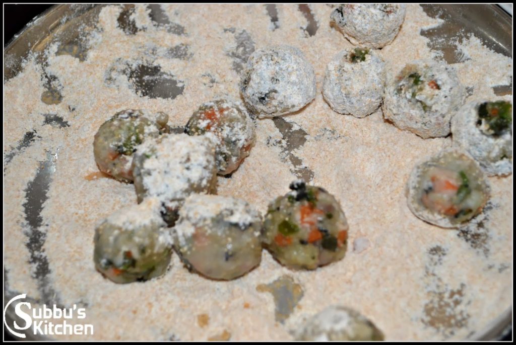 Veggie Pops | Crispy Vegetable Dumplings - Subbus Kitchen