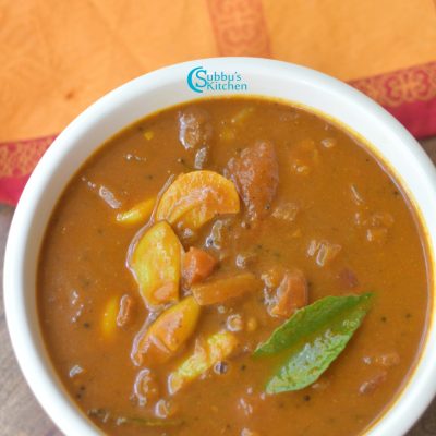 Poondu Kuzhambu | Garlic Kuzhambu | Poondu Kara Kuzhambu - Subbus Kitchen