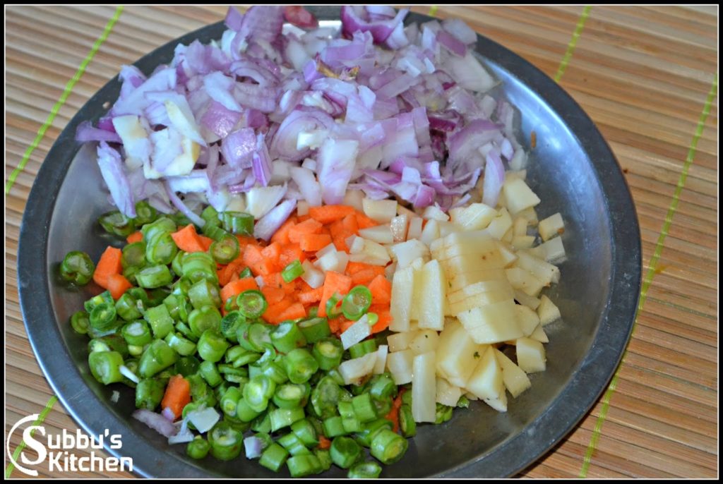 Semiya Pulao | Vermicilli Pulao - Subbus Kitchen