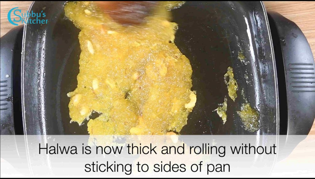 Kasi Halwa | White Pumpkin Halwa - Subbus Kitchen