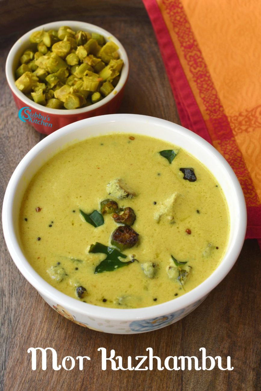 Mor Kuzhambu (Morkuzhambu) - Subbus Kitchen