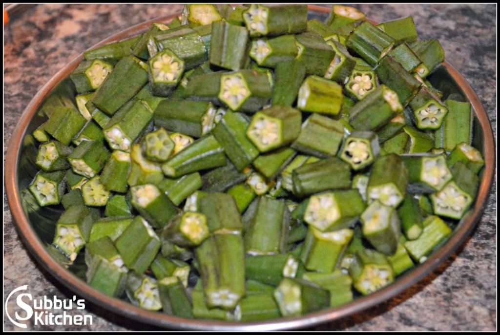 Ladys' finger Stir-Fry | Vendakaai Poriyal - Subbus Kitchen