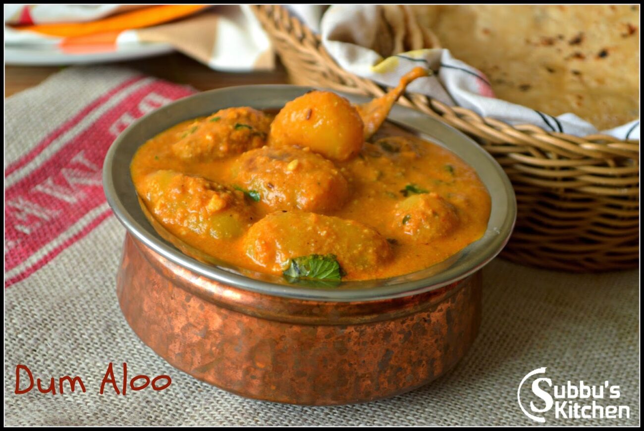 Dum Aloo - Subbus Kitchen