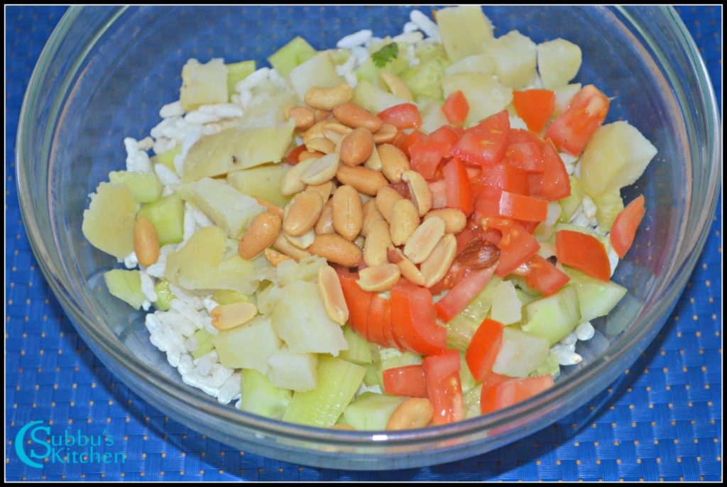 Bhel Puri (Bhelpuri) Recipe - Subbus Kitchen