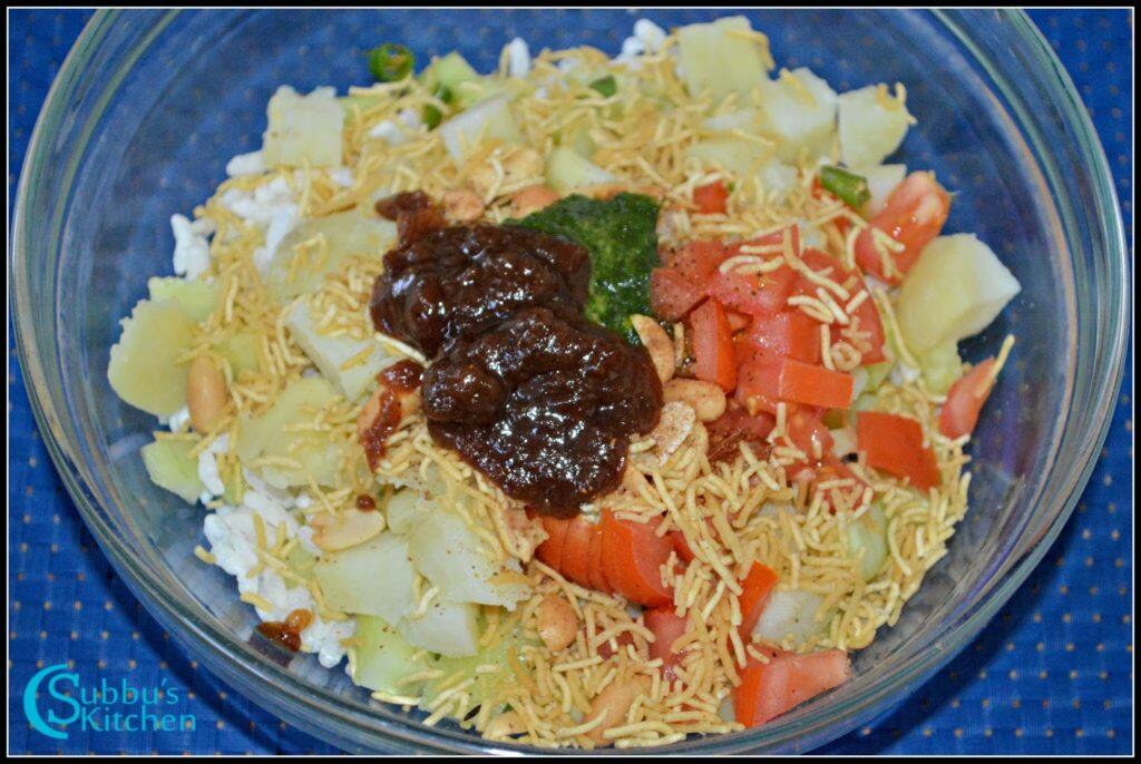 Bhel Puri (Bhelpuri) Recipe - Subbus Kitchen