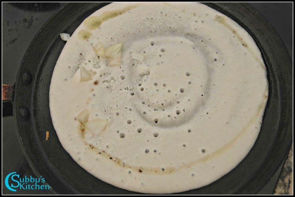 Pizza Dosai Recipe | Pizza Dosa Recipe - Subbus Kitchen