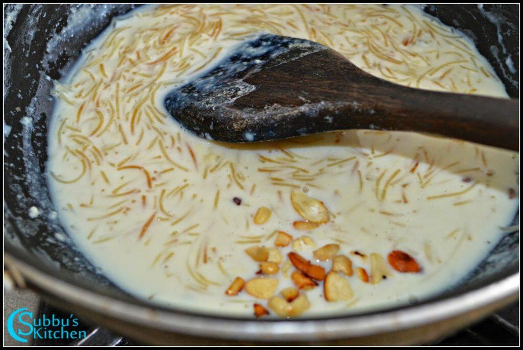 vermicelli(Semiya) Payasam - Subbus Kitchen