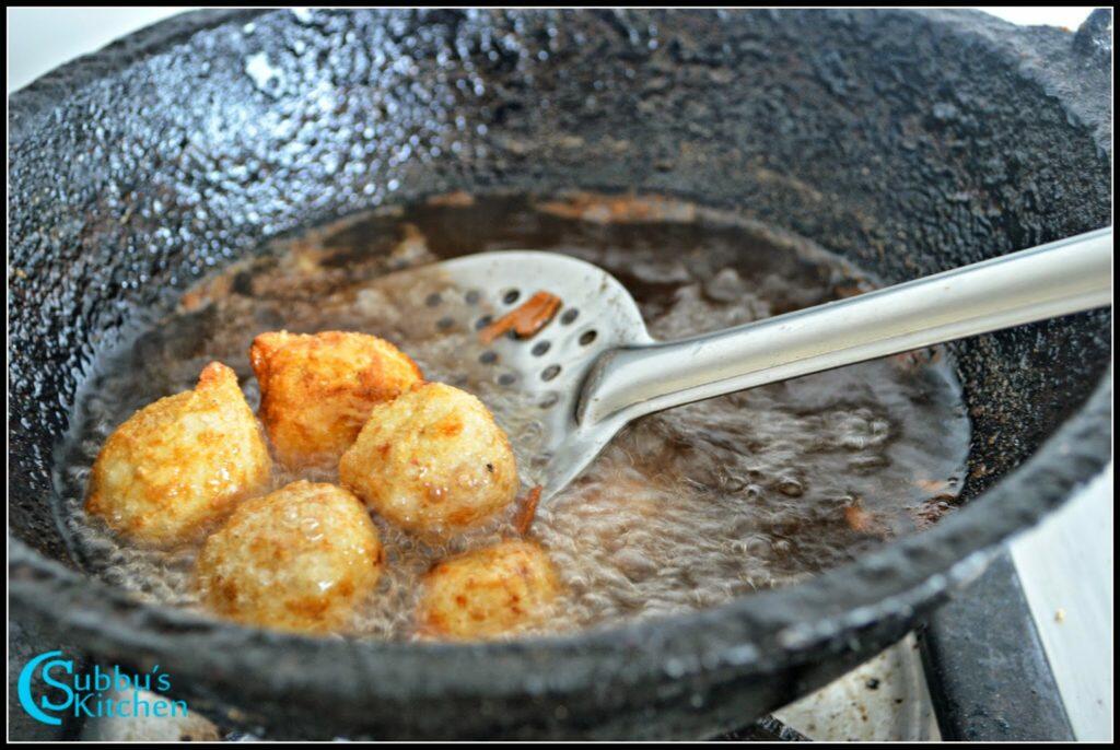 Modhagam Recipe | Fried Modak Recipe - Subbus Kitchen