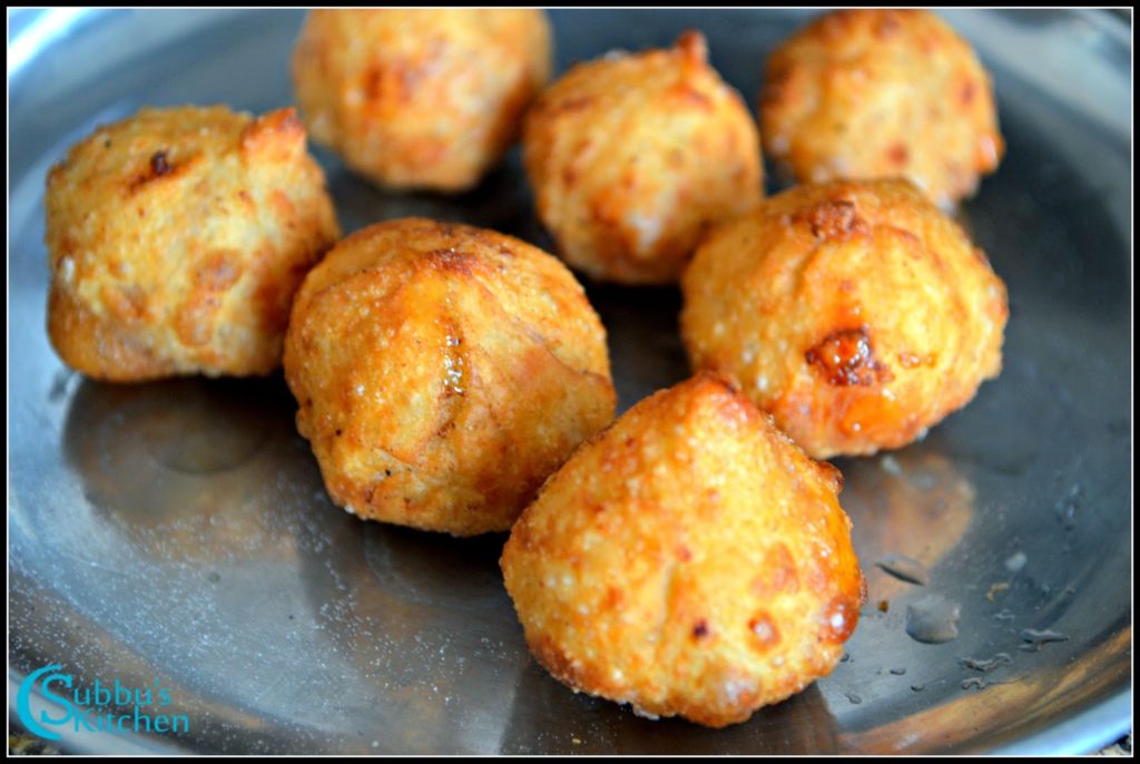 Modhagam Recipe | Fried Modak Recipe - Subbus Kitchen