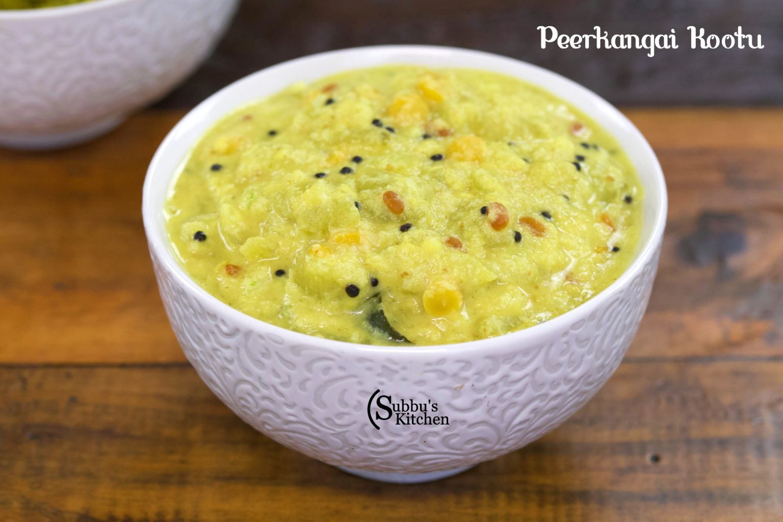 Peerkangai Kootu Recipe | Ridge Gourd Stew Recipe - Subbus Kitchen