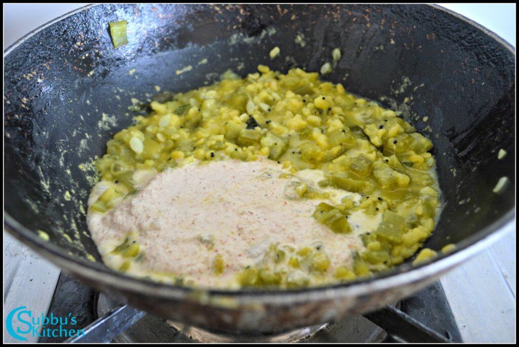 Peerkangai Kootu Recipe | Ridge Gourd Stew Recipe - Subbus Kitchen