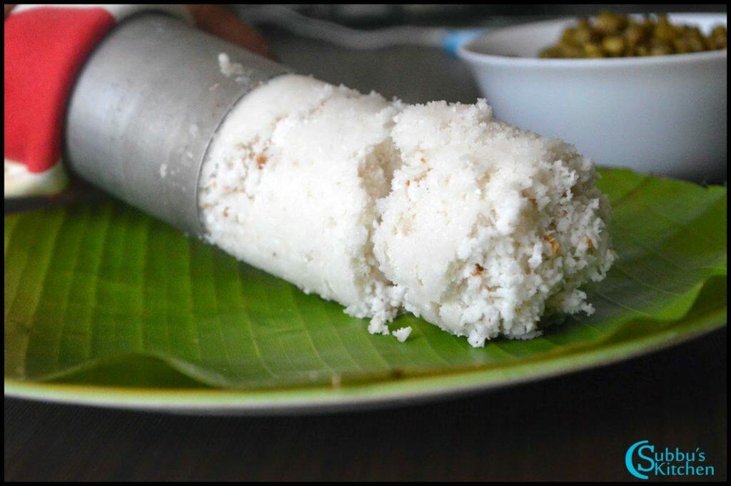 Kerala Puttu (Kuzhal Puttu) Recipe - Subbus Kitchen