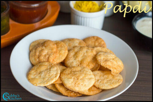 Homemade Papdi Recipe | How to make Papdi for Chaats | Papri Recipe ...