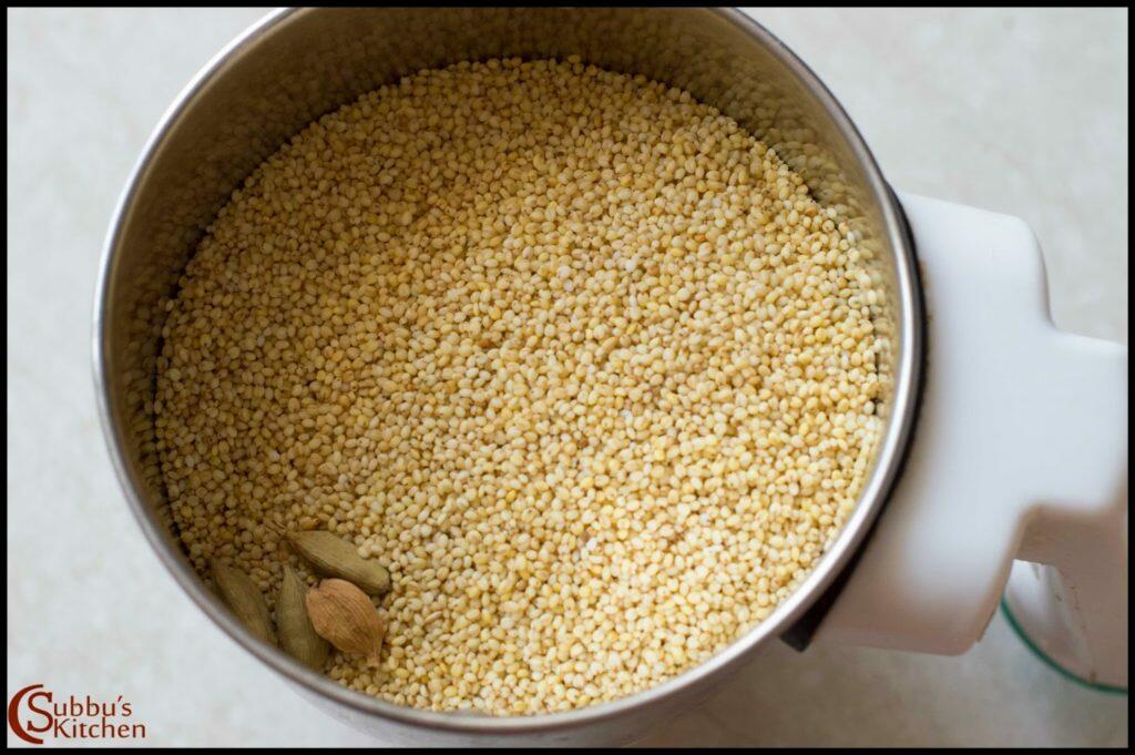 Thinai Urundai Recipe | Thinai Then Laddu| Foxtail Millet Honey Balls ...