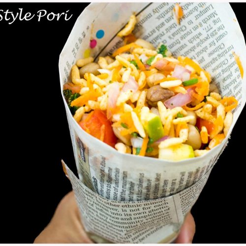 Beach Style Pori Recipe - Subbus Kitchen