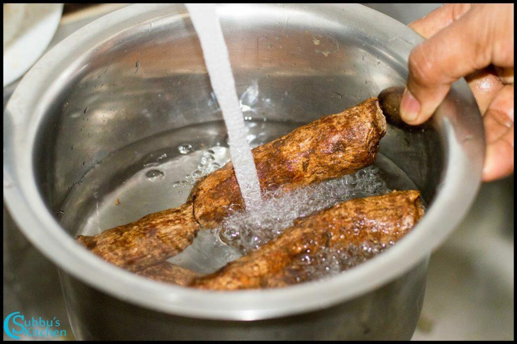 Mahali Root Curd Pickle Recipe | Magali Kizhangu Thayir Urgaai Recipe ...