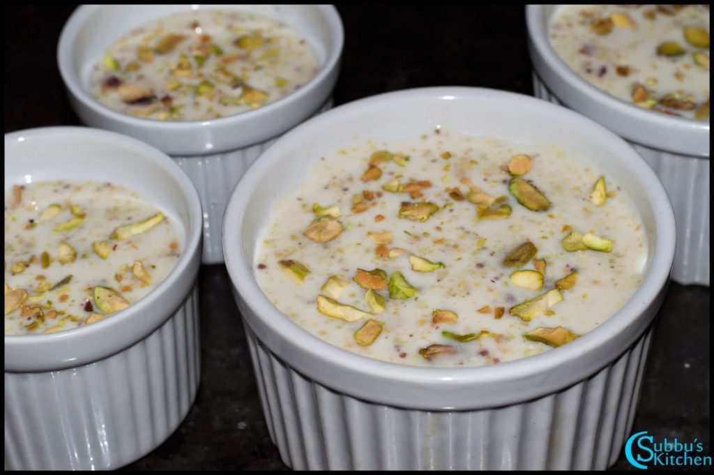 Bhapa Doi Recipe | Steamed Sweet Yogurt Recipe - Subbus Kitchen