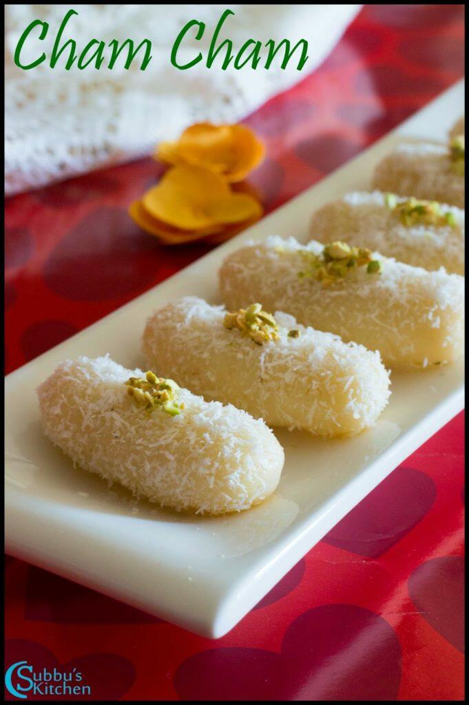 Bengali Cham Cham Recipe | Malai Cham Cham Recipe | How to make Chum ...