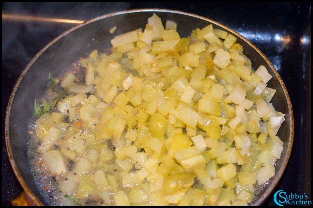 Chow Chow Kootu Recipe | Chayote Squash Stew Recipe - Subbus Kitchen