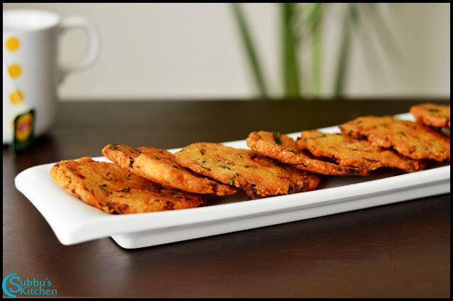 Maddur Vada Recipe - Subbus Kitchen