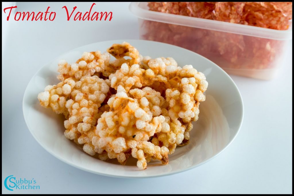 Vadam / Vathal / Pappad Archives - Subbus Kitchen