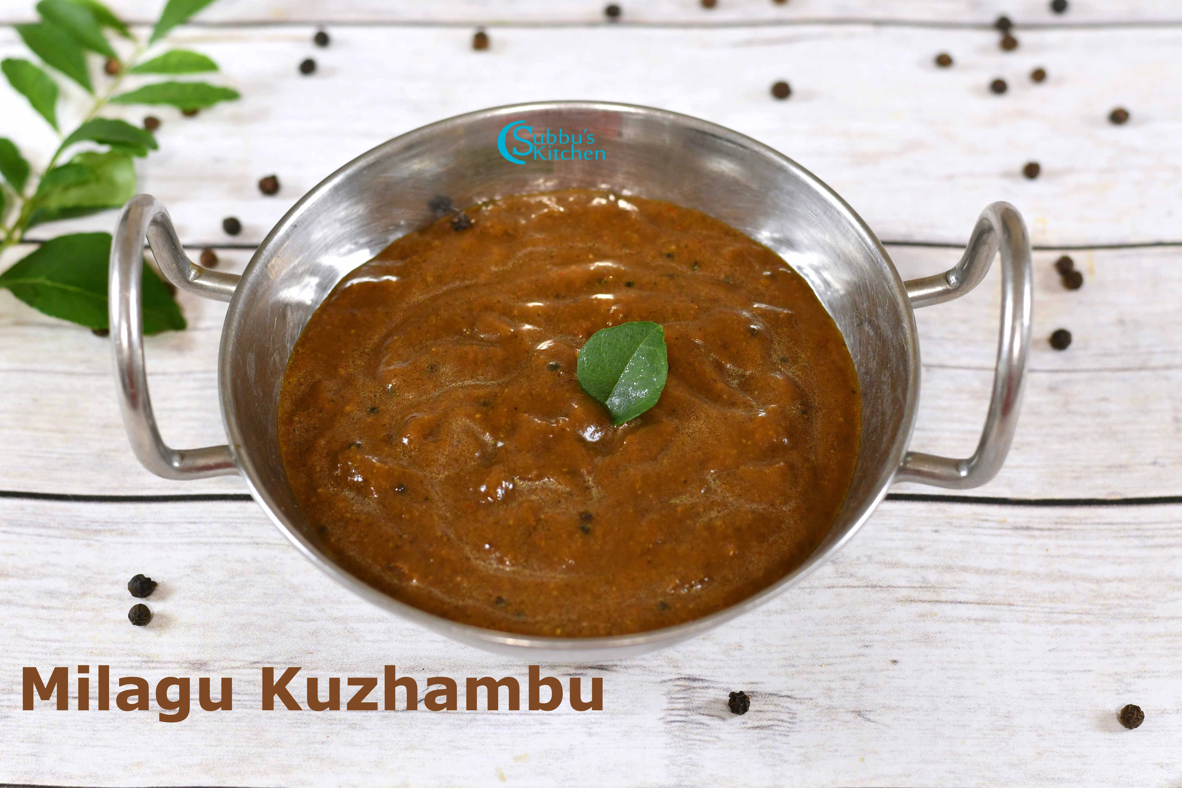 Milagu Kuzhambu - Subbus Kitchen