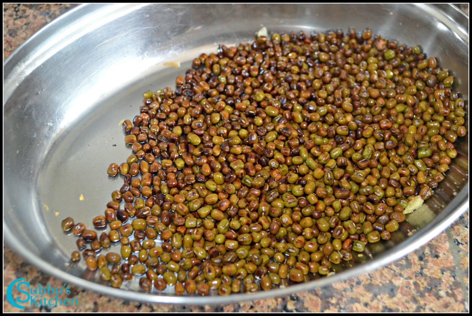 Green Gram Kozhukattai | Pachhai Payiru Kozhukattai - Subbus Kitchen