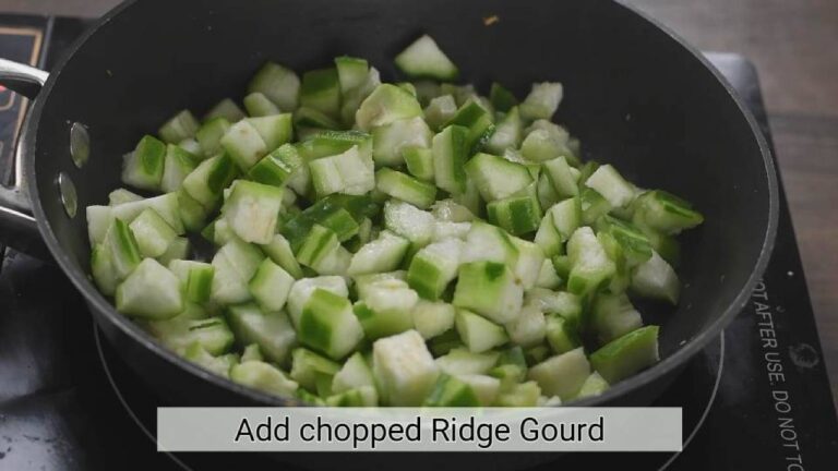 Peerkangai Thogayal / Ridge Gourd Thogayal - Subbus Kitchen
