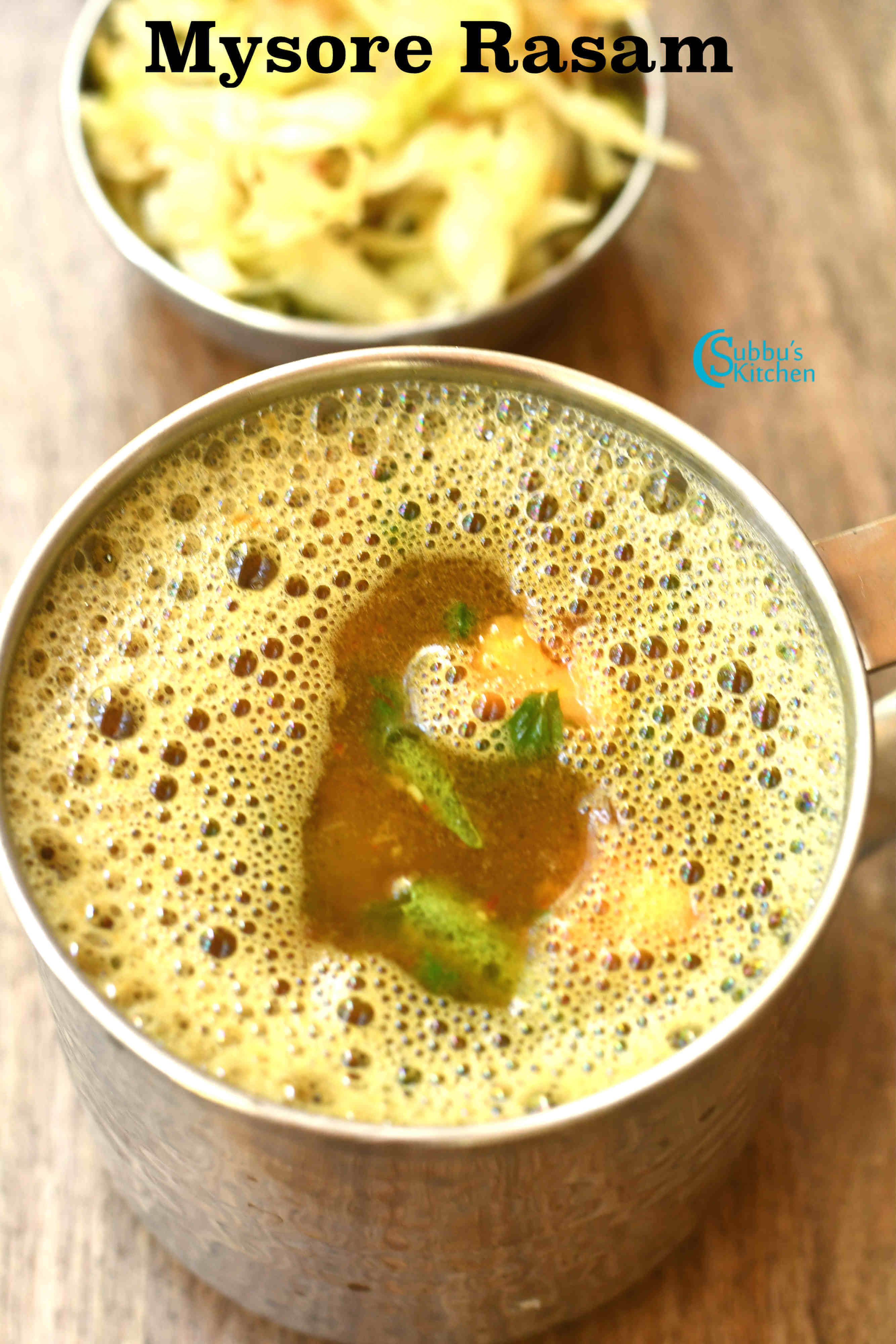 Mysore Rasam - Subbus Kitchen