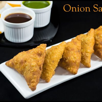 Onion Samosa Recipe - Subbus Kitchen