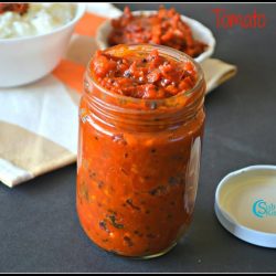 Tomato Thokku (Thakkali Thokku) - Subbus Kitchen